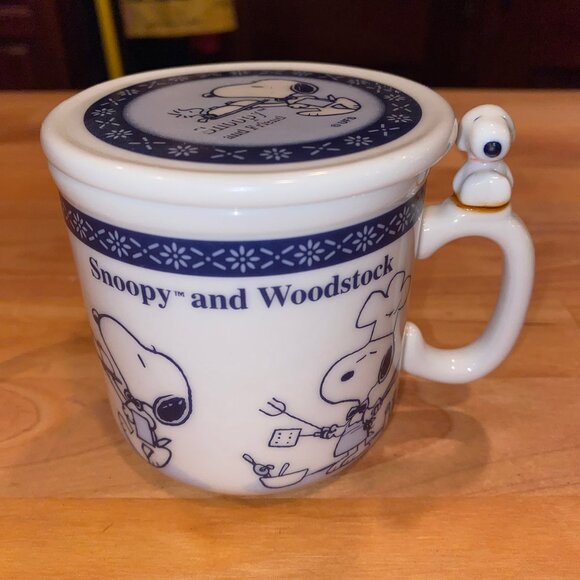 Dining | 9s Peanuts Snoopy And Friend Woodstock Tea Mug Coffee Cup Wlid ...